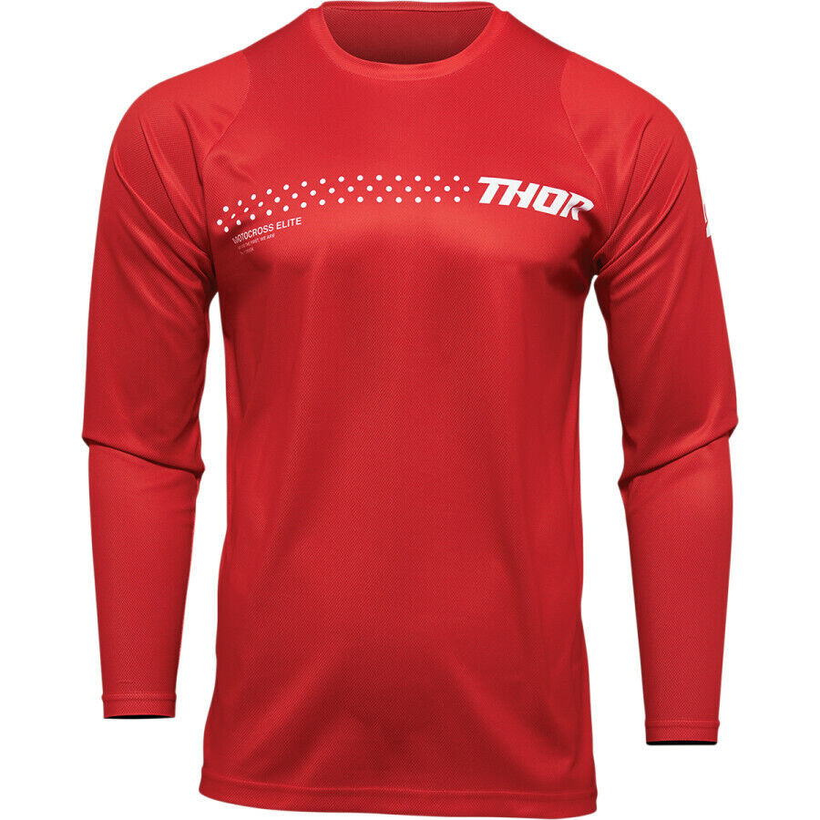 Thor Sector Minimal Adult Motocross Jersey - Red – Riderwear