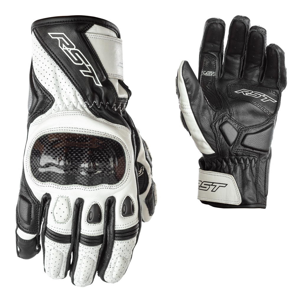 RST Stunt III CE Ladies Gloves - White – Riderwear