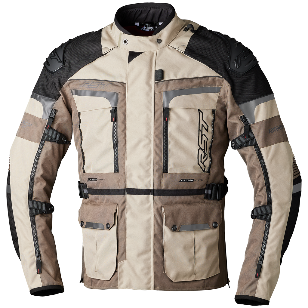 RST PRO SERIES ADVENTURE-X CE Mens Textile Jacket - Sand Brown – Riderwear