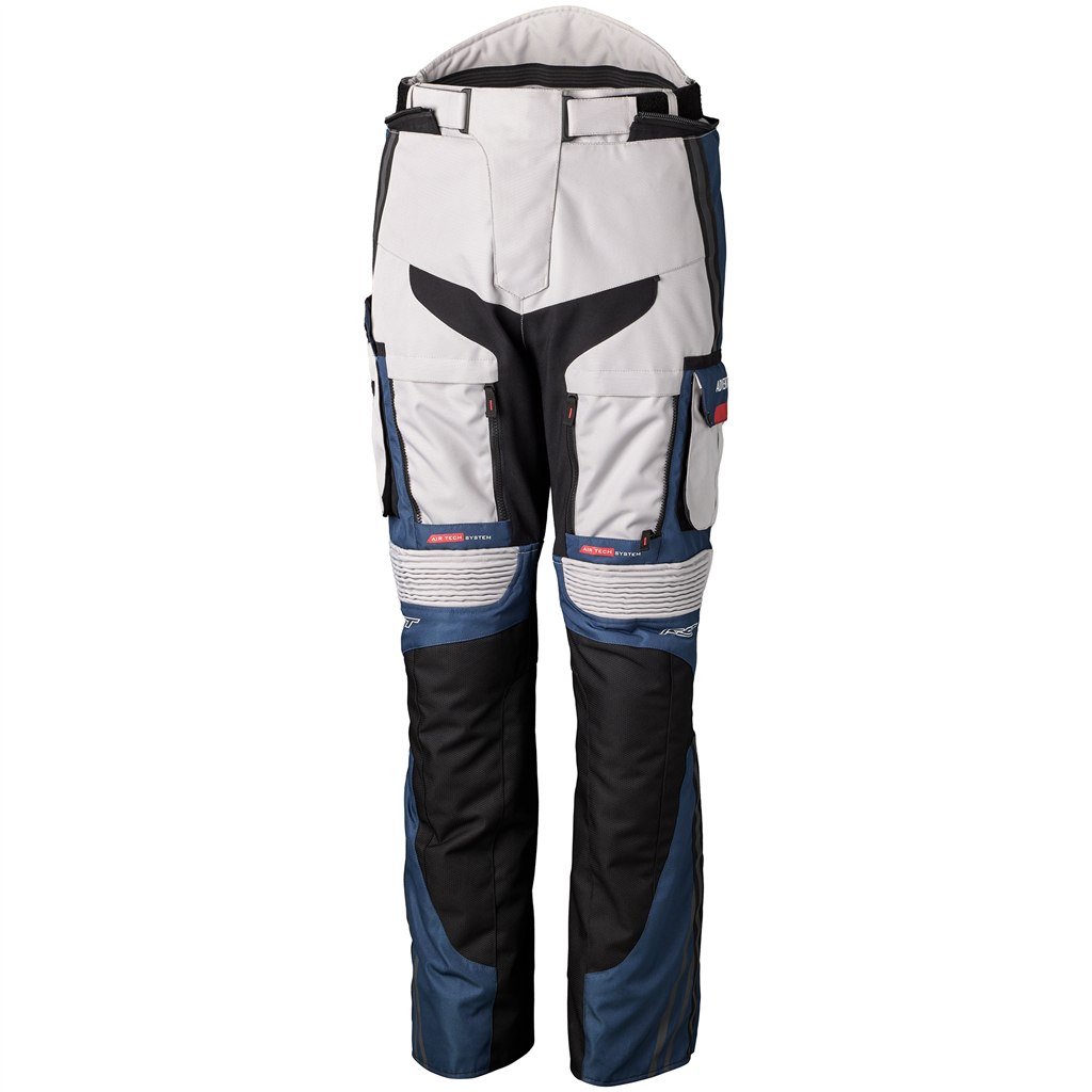 RST PRO SERIES ADVENTURE-X CE Mens Textile Jeans - Silver Blue Red ...