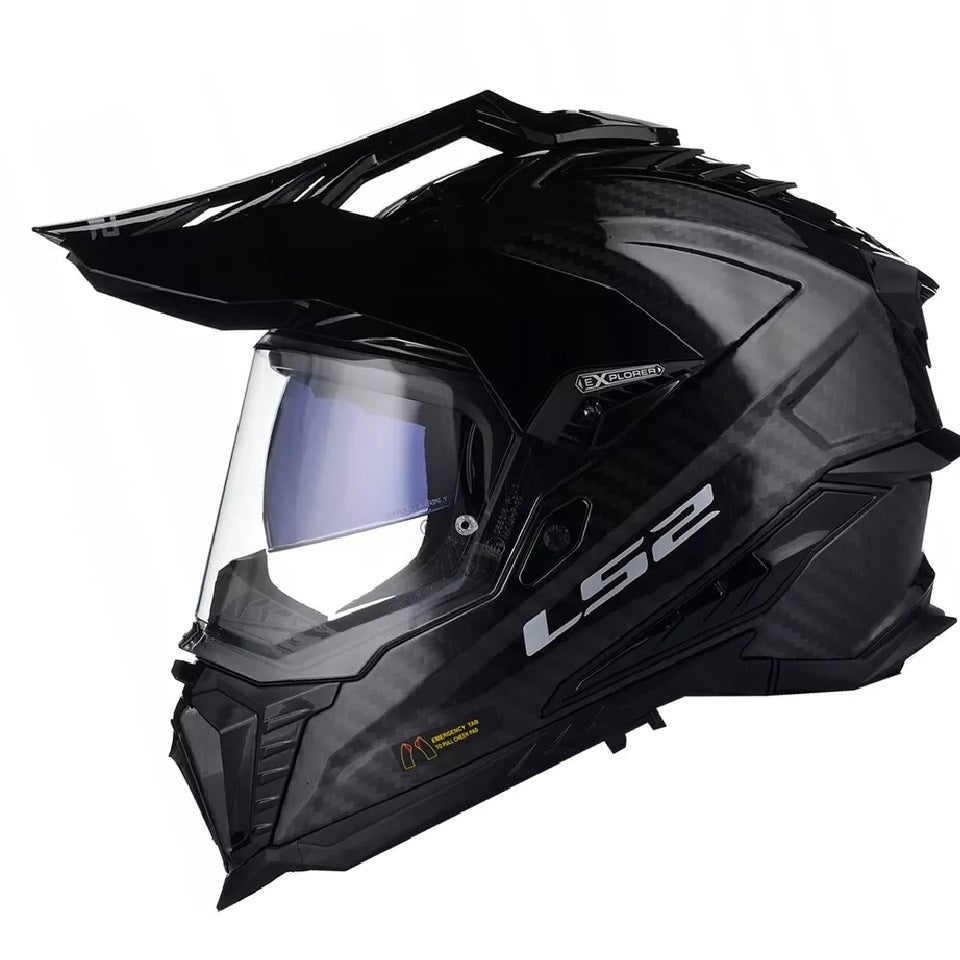 LS2 MX701 Explorer Carbon Adventure Helmet – Riderwear
