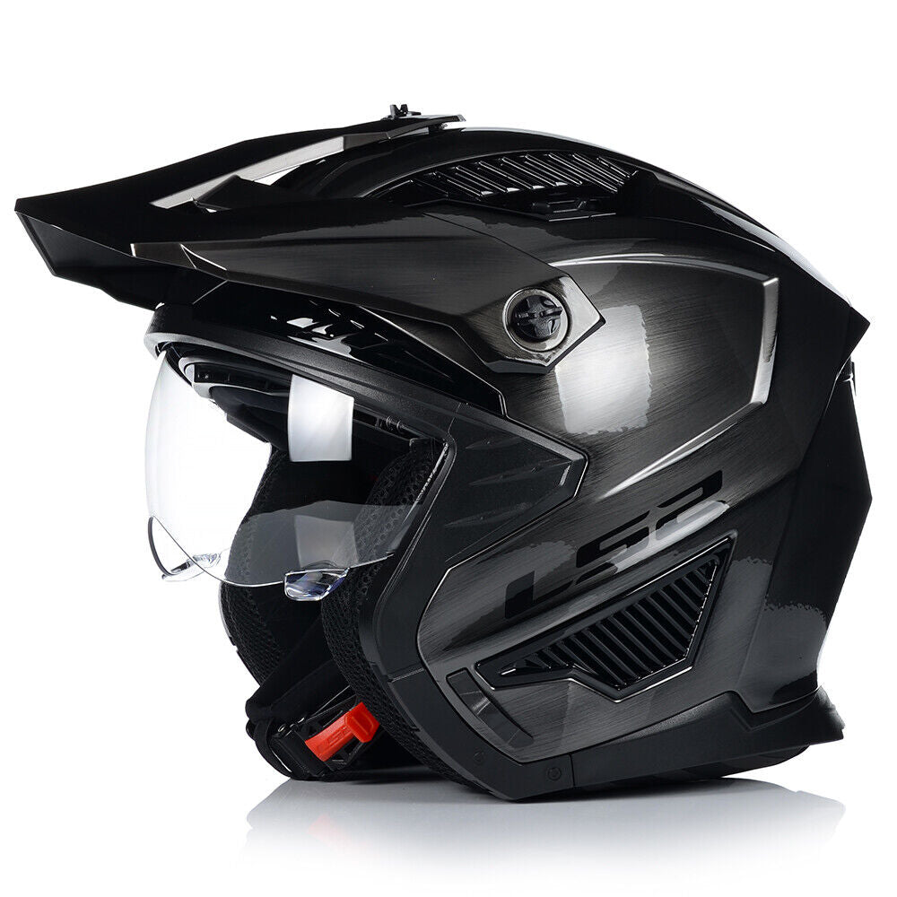 LS2 OF606 DRIFTER Jeans Modular Helmet - Titanium – Riderwear