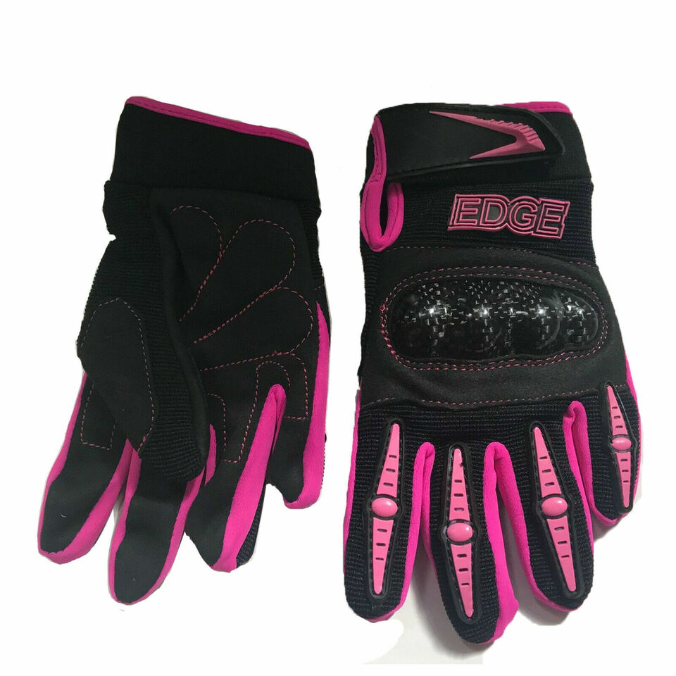 Riderwear | XTRM Kids Storm EDGE Gloves Black Pink