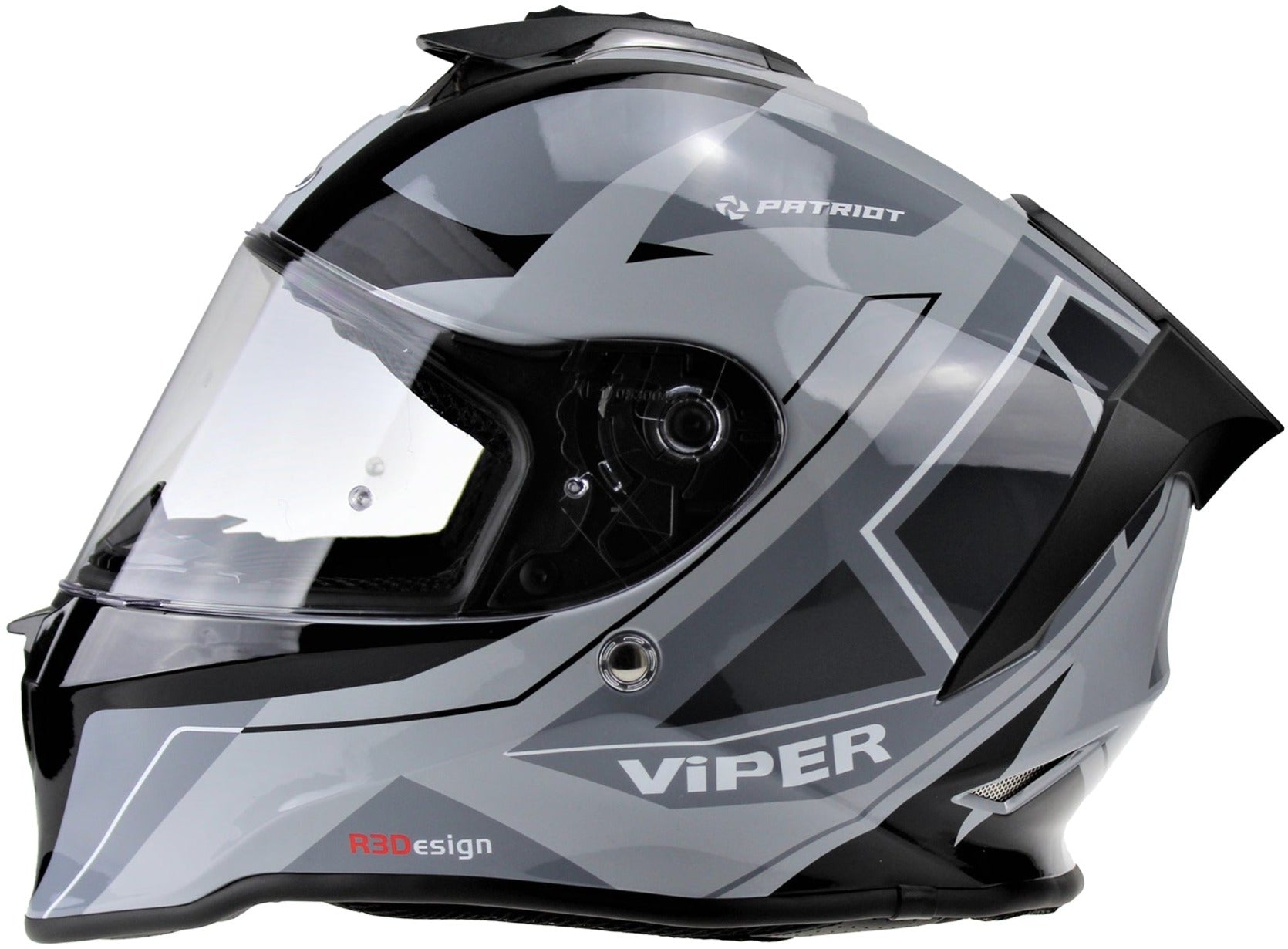 ViPER RS55 Full Face Helmet Cyclone Grey – Riderwear