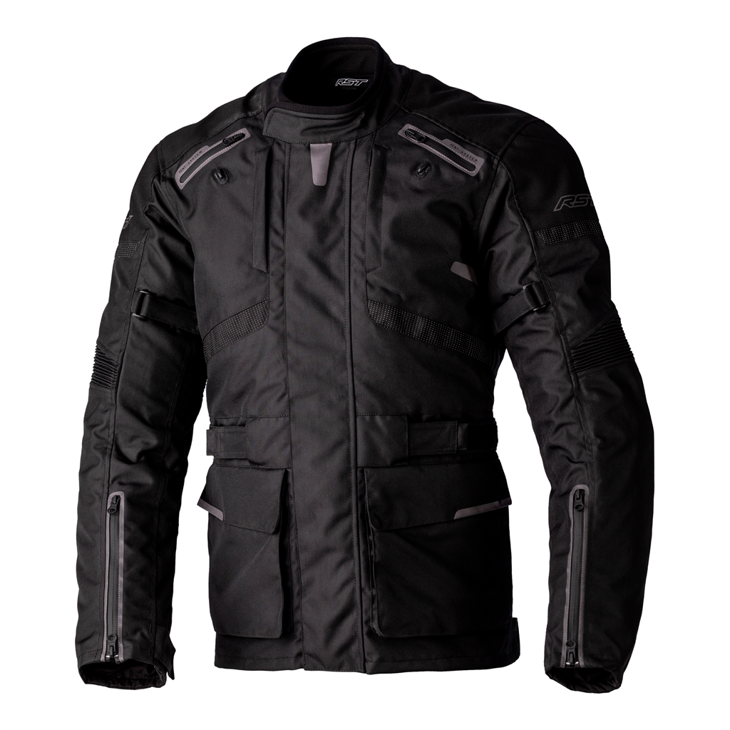 RST ENDURANCE CE Mens Textile Jacket - Black – Riderwear