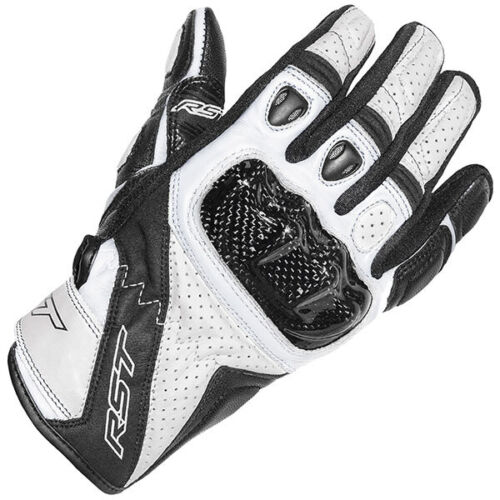 RST Stunt III CE Mens Gloves - White – Riderwear